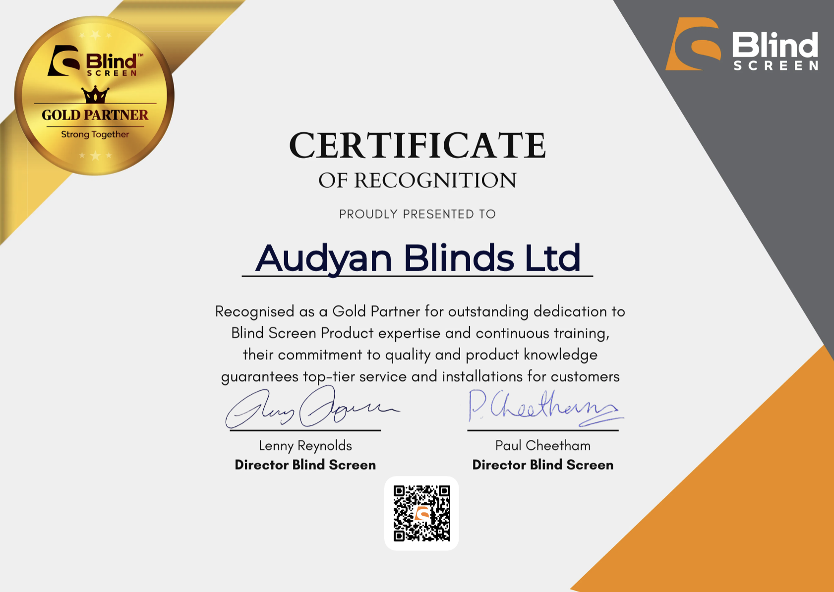 Blind Screen™ – Audyan Blinds